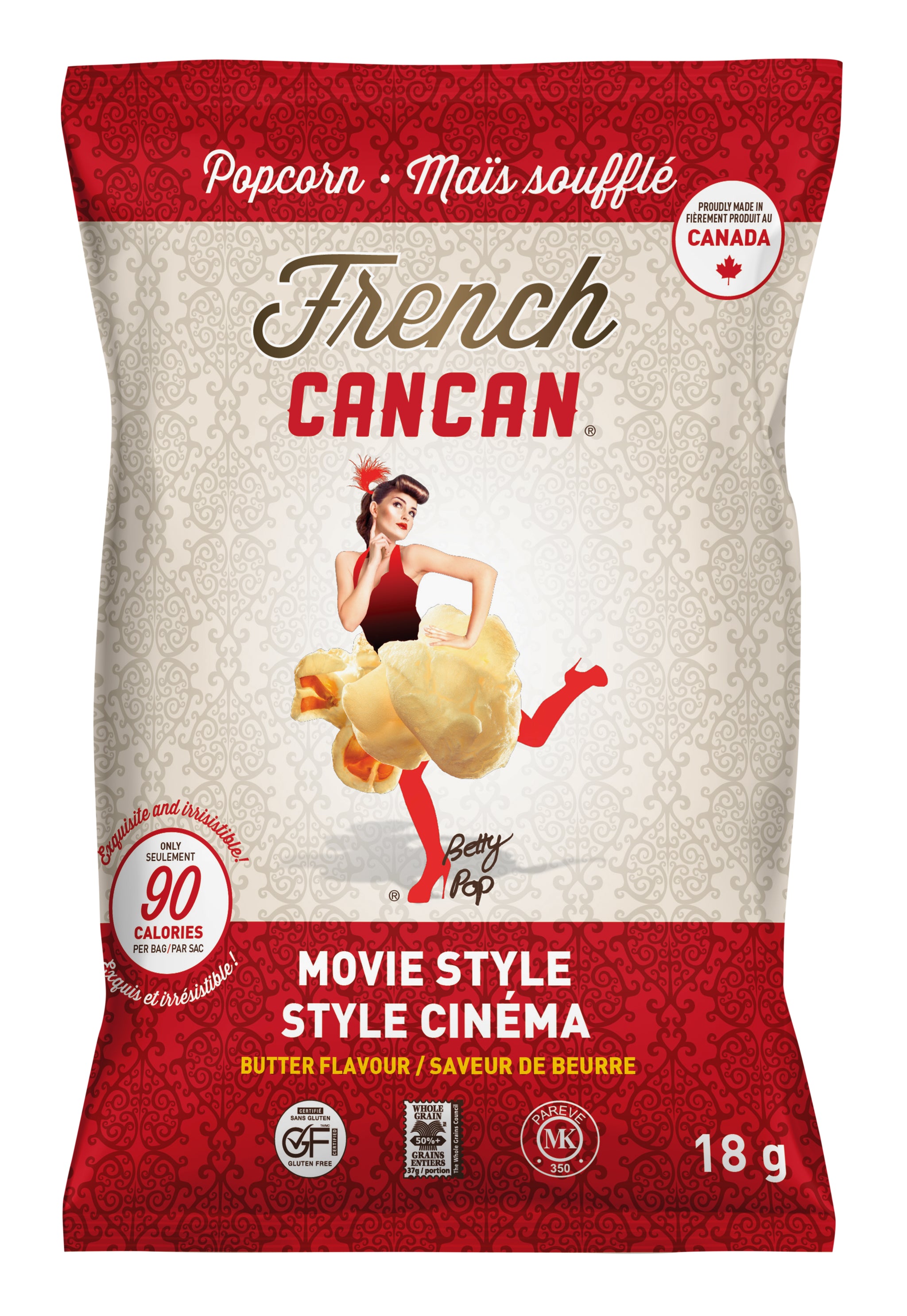 Variety Box of 28 – Movie Style & Sweet & Salty – French Cancan Popcorn