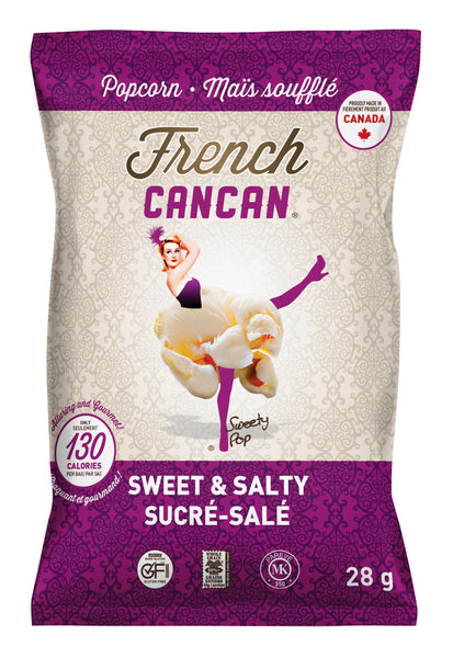 Boite variée 28 Style Cinéma & Sucré Salé – French Cancan Popcorn