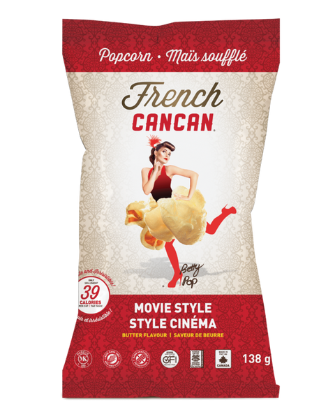 Style Cinéma 138g – French Cancan Popcorn